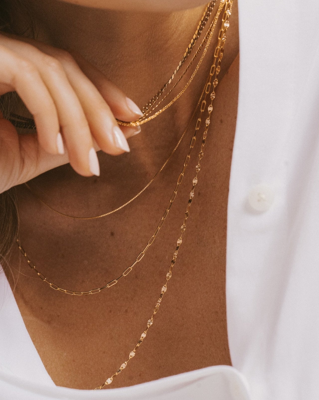Stella Chain Gold Vermeil | Products | Melanie Auld Jewelry