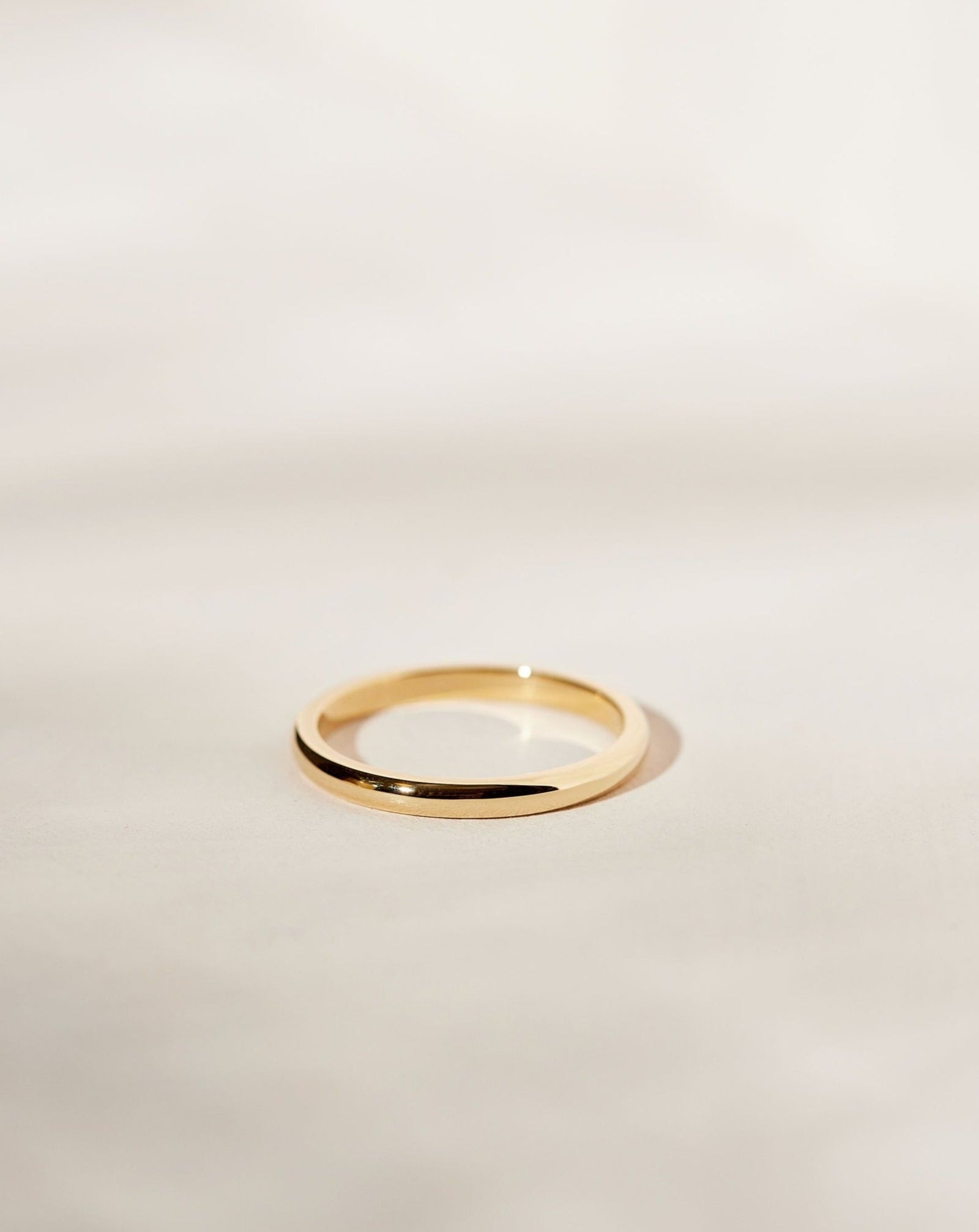 Gable Band 14k Solid Gold | Made To Order | Melanie Auld